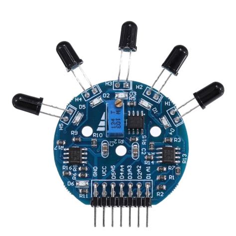 Pcs Channel Flame Sensor Module Analog Dgital Dual Output Fire Extinguishing Robot Flame