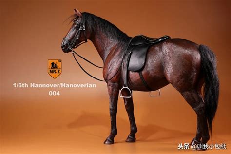 德国汉诺威温血马战马模型兵人马16兵人场景配件 花瓣网
