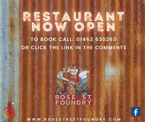 Epos North Uk 🌹 Exciting News Rose Street Foundry Is Facebook