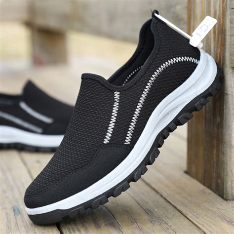 남성 니트 슬립온 여름 캐주얼 데일리 슈즈 봄신발 온채널