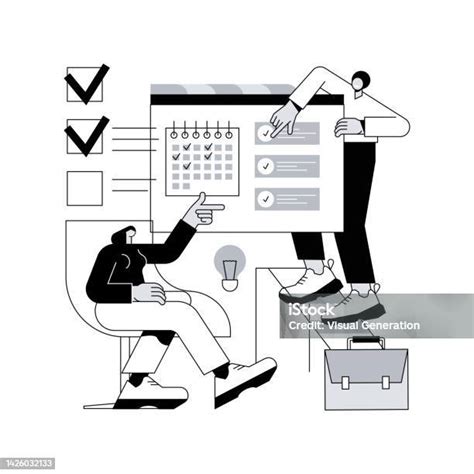 프로젝트 관리 추상적 개념 벡터 일러스트레이션입니다 It 지원에 대한 스톡 벡터 아트 및 기타 이미지 It 지원 개념