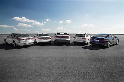 Audi Full Size Cars Line Up For Photoshoot Autoevolution