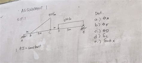[solved] using propped beam double integration method find the