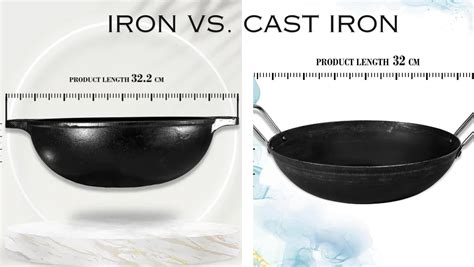 Iron Vs Cast Iron Kitchenware Differences Benefits And Uses — Macclite