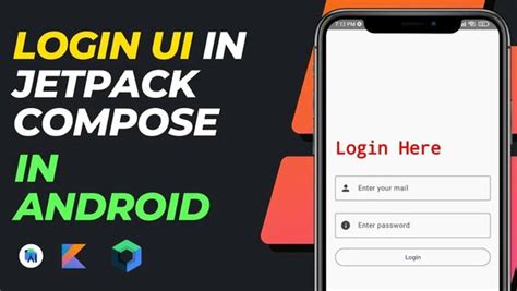 How To Create Login Screen In Jetpack Compose Login Ui Jetpack Compose Login Screen