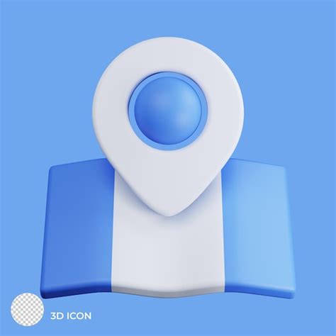 Premium PSD Maps Pointer Ecommerce 3d Icon