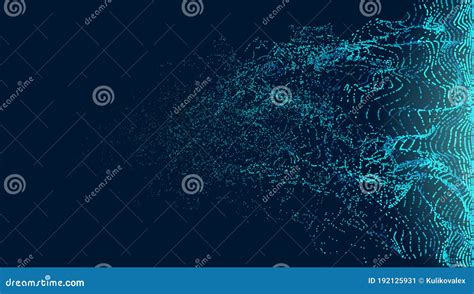 Particles Transition Wave Vector Background Dissolve Fade Movement 192125931