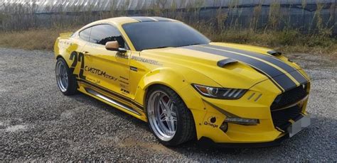 머스탱 50 Gt 바디킷 휠 오버휀다 작업 커스텀스토리 바디켓and에어댐