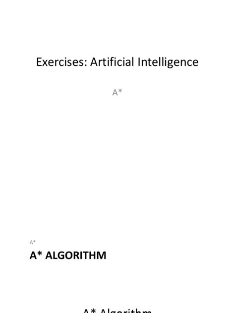 A Star Algorithm Pdf Graph Theory Operations Research