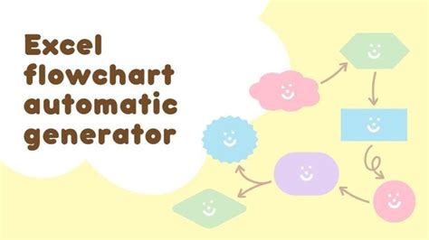 Automatic Flowchart Generator In Excel Windows PC Etsy