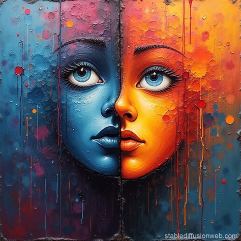 Abstract Emotions in Colors | Stable Diffusion Online