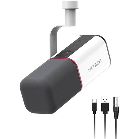 Lukyamzn Usb Xlr Dynamic Microphone With Mic Cover For Podcasting Streaming Recording Gaming