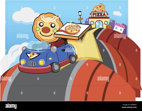food delivery ii stock vector image and art alamy