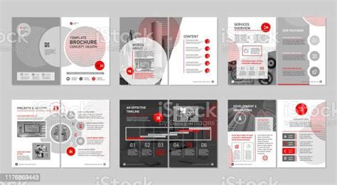 브로셔 창조적 인 디자인 다목적 템플릿은 표지 뒤로 및 내부 페이지를 포함합니다 페이지 책에 대한 스톡 벡터 아트 및 기타 이미지 페이지 책 만족한 탁자 Istock