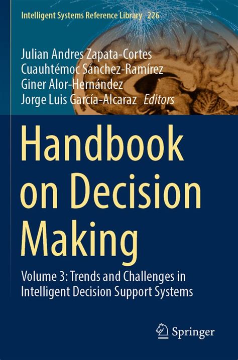 intelligent systems reference library handbook on decision making