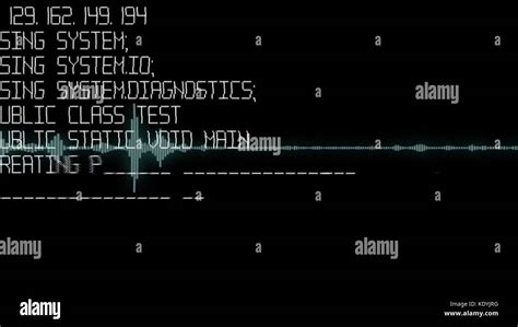 Code De Programmation Sur Un Moniteur Code Informatique Hacker Code De Programmation Pour