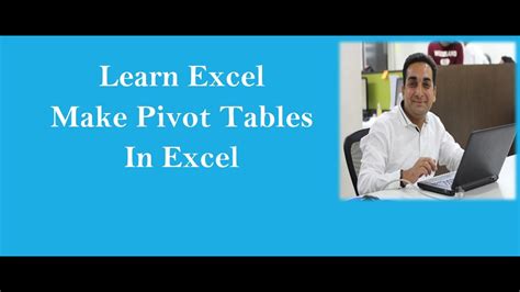 Make Pivot Table In Excel For Beginners YouTube