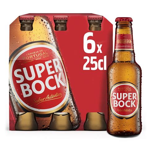 Super Bock Beer Mini 6x250ml