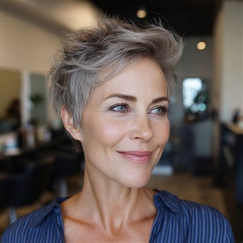 23 Chic Quiff Pixie Haircuts Women Over 50 Will Love Kappers Magazine