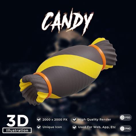 Premium Psd Candy 3d Icon