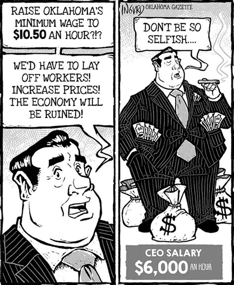 Cartoon Minimum Rage Commentary Oklahoma City Oklahoma Gazette
