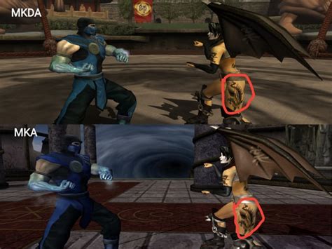 Mk Deadly Alliance Vs Armageddon Texture Quality Differences Xbox Xemu