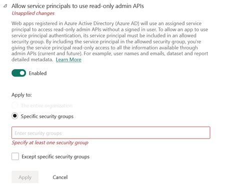 管理 Api 管理员设置 Microsoft Fabric Microsoft Learn