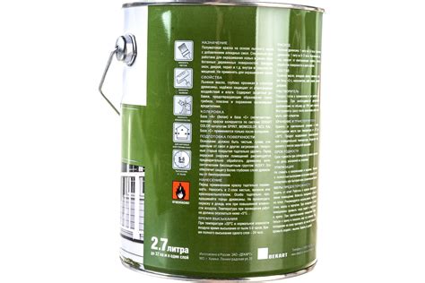 Краска для дерева HUSKY SIBERIAN (белая; база А; 2.7 л) 27006 ...