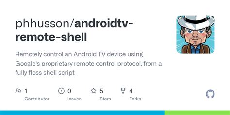 github phhusson androidtv remote shell remotely control an android