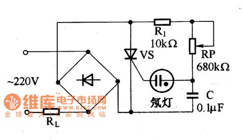 Neon Light Trigger Circuit Control Circuit Circuit Diagram