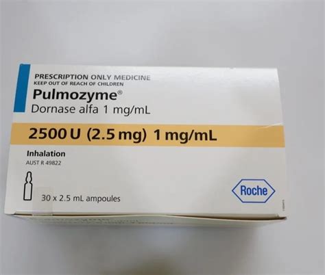 Pulmozyme 25 Mg At ₹ 55000box Pomalid In Nagpur Id 2856373993773