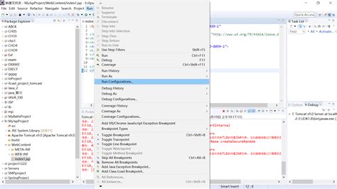 eclipse中运行tomcat报错 tomcat missing argument csdn博客