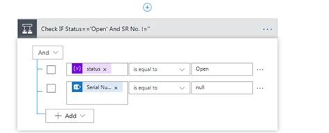 Checking For Null Value In Ms Flow Condition