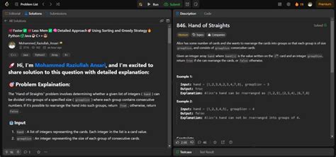 Mohammed Raziullah Ansari On Linkedin Day32 100daysofcode 100daysofcode Leetcode Programming