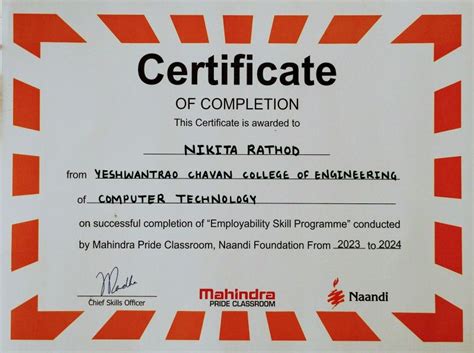 Employabilityskills Mahindraprideclassroom Naandifoundation Nikita