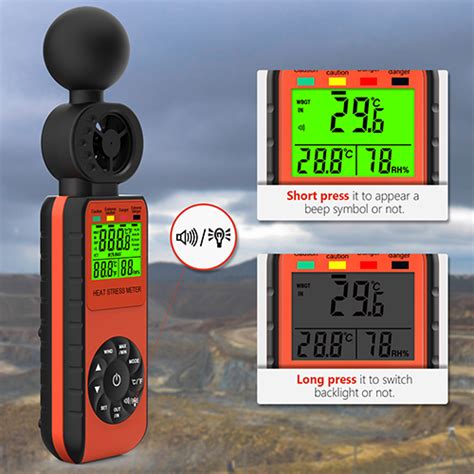Gaotek Handheld Wind Speed Meter High Accuracy Gao Tek