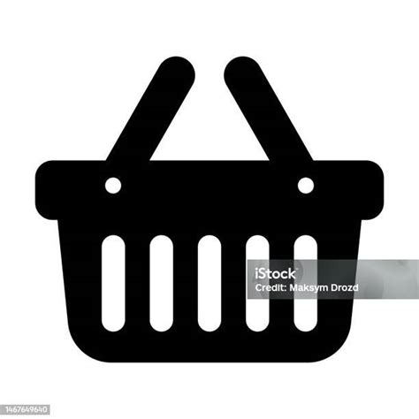 쇼핑 바구니 아이콘벡터 그림입니다 상점 카트 가방 온라인 구매 흰색 배경에 소매 벡터 일러스트레이션 디자인 가방에 대한 스톡 벡터 아트 및 기타 이미지 Istock