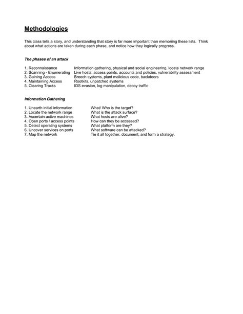 Hacking Ceh Cheat Sheet Exercisespdf