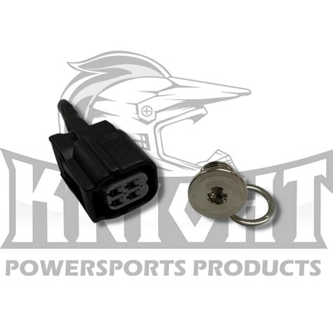 Honda O2 Sensor Delete Kit 4 Pin Connector Knight Atv