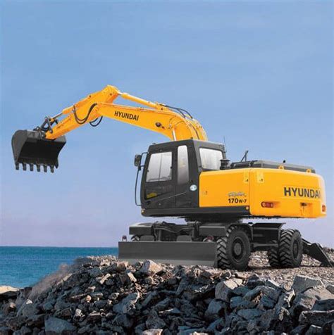 Hyundai R170w 7 Wheel Excavator Workshop Service Repair Manual Pdf