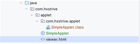 appletviewer exe applet小程序查看器 Java 工具集教程 核心编程