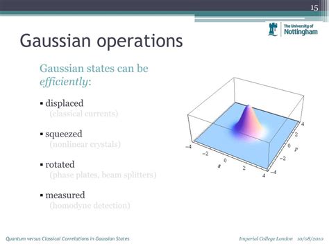 Ppt Quantum Versus Classical Correlations In Gaussian States Powerpoint Presentation Id2256852