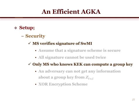 Ppt Efficient Group Key Agreement For Dynamic Tetra Networks
