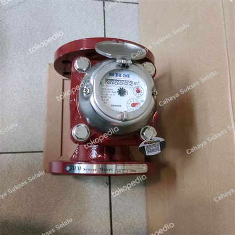 Jual Flow Meter Water Meter Limbah SHM Inch SHM Original Air