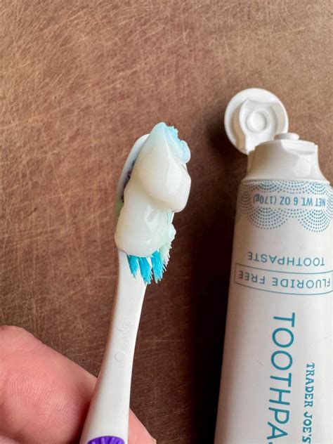 Trader Joes Peppermint Fluoride Free Toothpaste Vs Colgate Total A