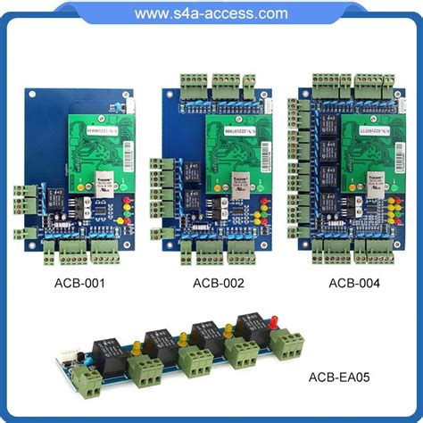 access control board tcp ip wiegand single door access control system