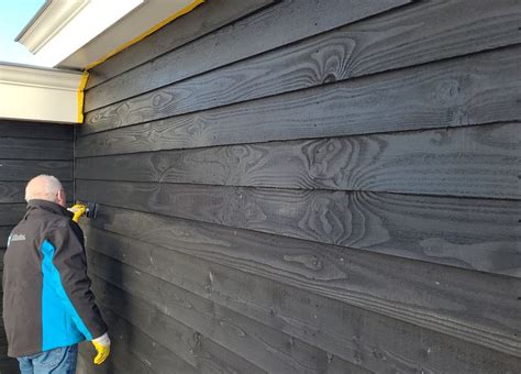 Zwarte Beits Aanbrengen Op Tuinhout Hoe Doe Je Dat