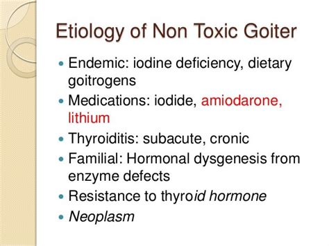 Nontoxic Uninodular Goiter
