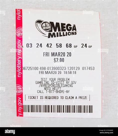 Lottery Ticket Mega Millions