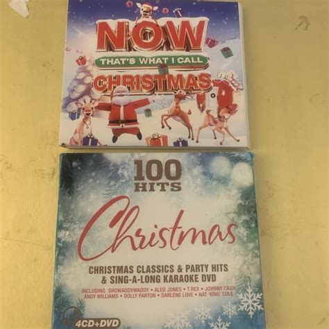 Christmas 8 Cd And Karaoke Dvd Now Thats What I Call And 100 Xmas Hits